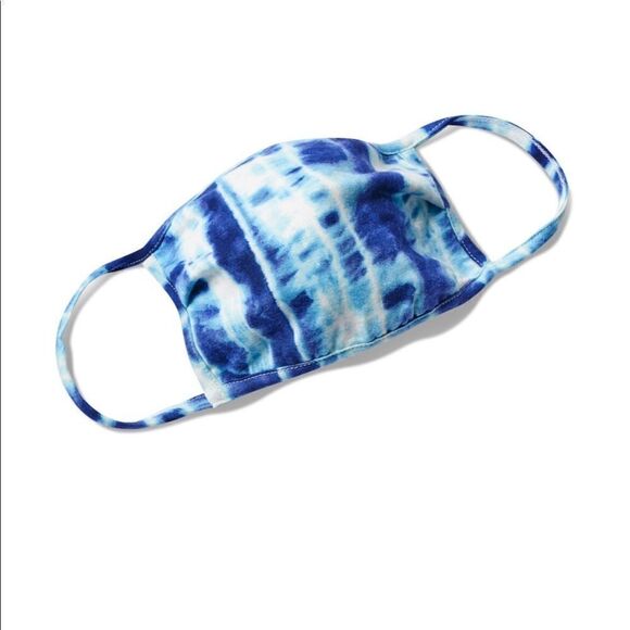 Accessories | Nwtdress Barn Blue Tyedye Facemask | Poshmark